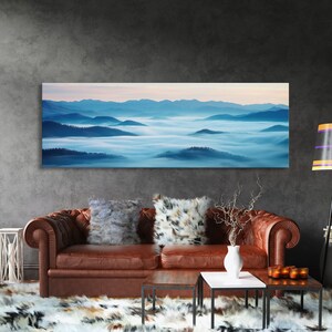 Blue Ridge Mountains Panoramic Wall Art, Bluebridge Mountains National ...