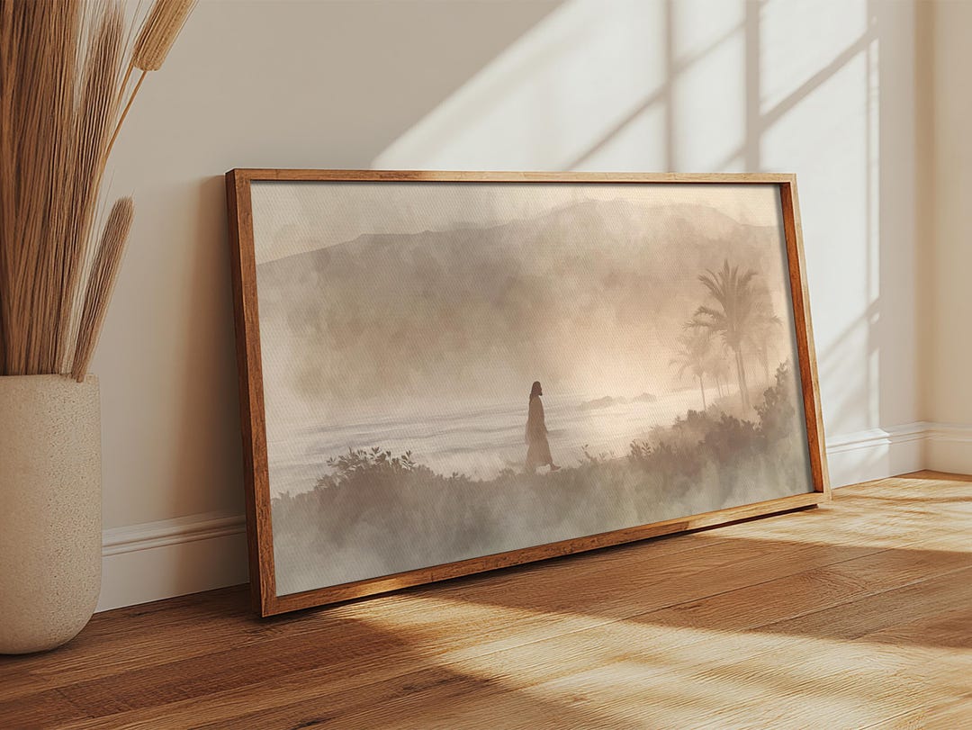 Silent Wonder - Framed Canvas Print - Christian Art Print - Subtle ...