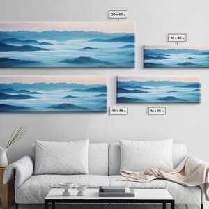Blue Ridge Mountains Panoramic Wall Art, Bluebridge Mountains National ...
