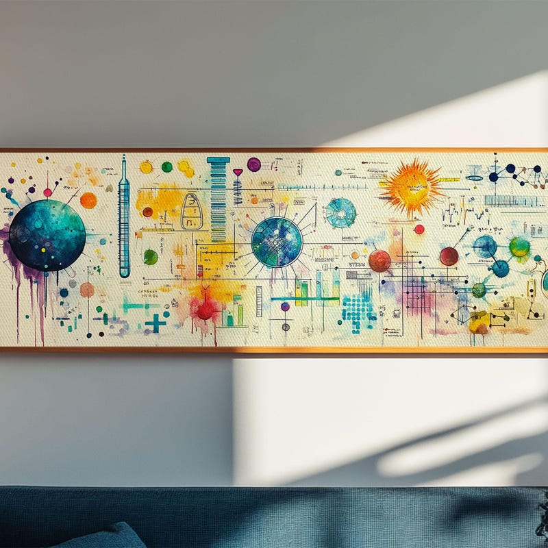 Science Wall Art - Etsy