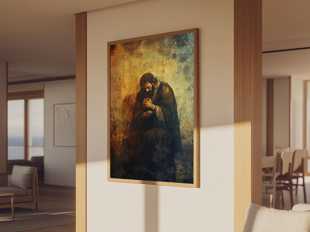 Parable of the Prodigal Son Return Framed Canvas Print | Renaissance ...