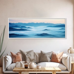 Blue Ridge Mountains Panoramic Wall Art, Bluebridge Mountains National ...