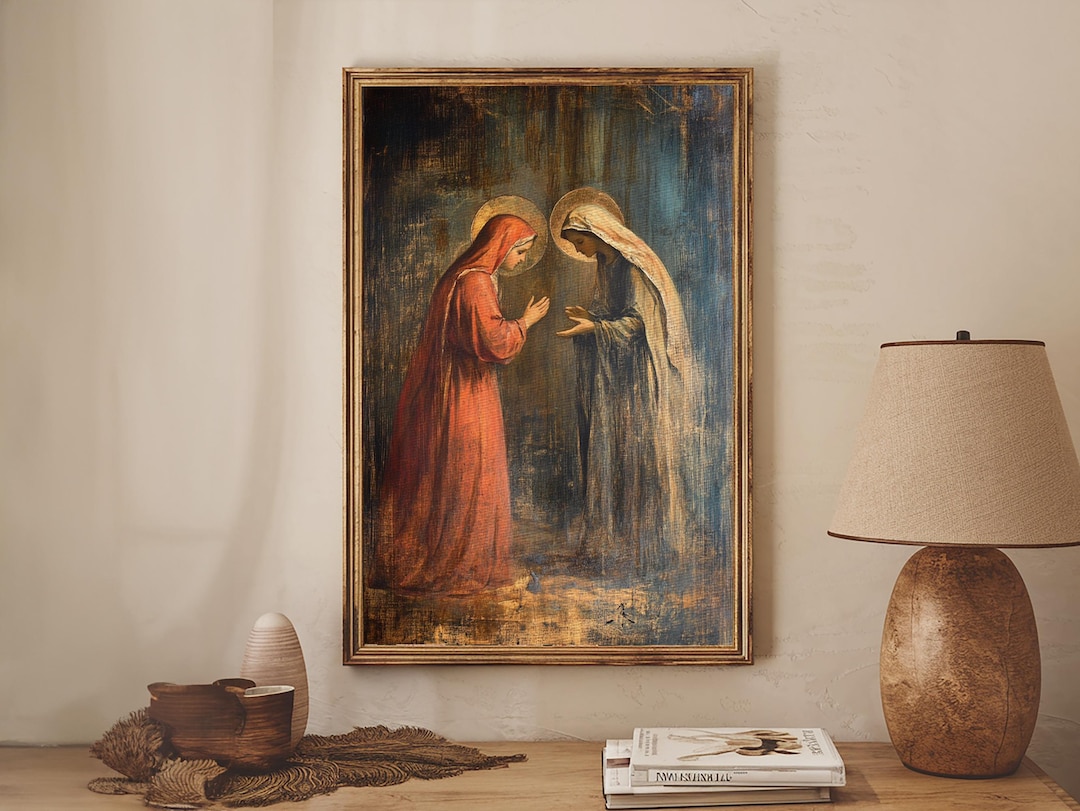 Feast of the Visitation of Mary and Elizabeth - Romantic Christian Art ...