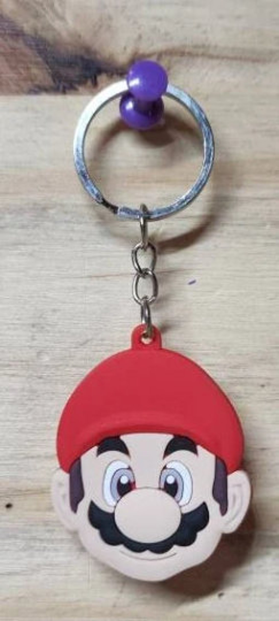 Mario Brothers Keychains Cartoon Cute Kids Fun 90s Keyrings Super Mario ...