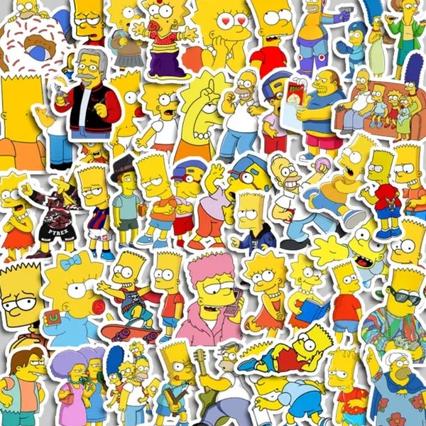 Simpsons Bumper Stickers - Etsy