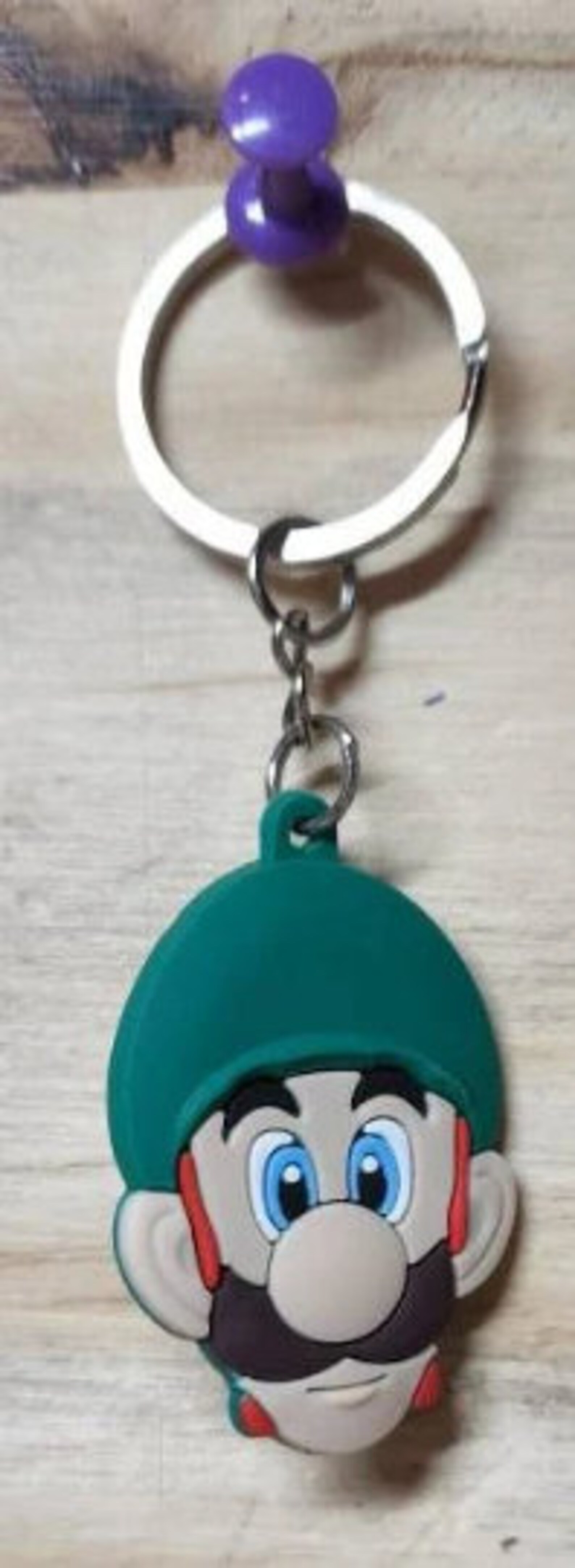 Mario Brothers Keychains Cartoon Cute Kids Fun 90s Keyrings Super Mario ...