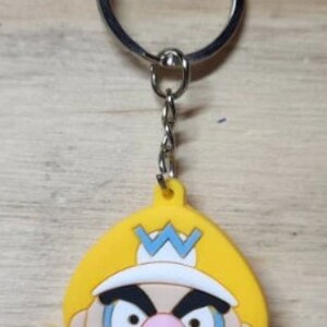 Mario Brothers Keychains Cartoon Cute Kids Fun 90s Keyrings Super Mario ...