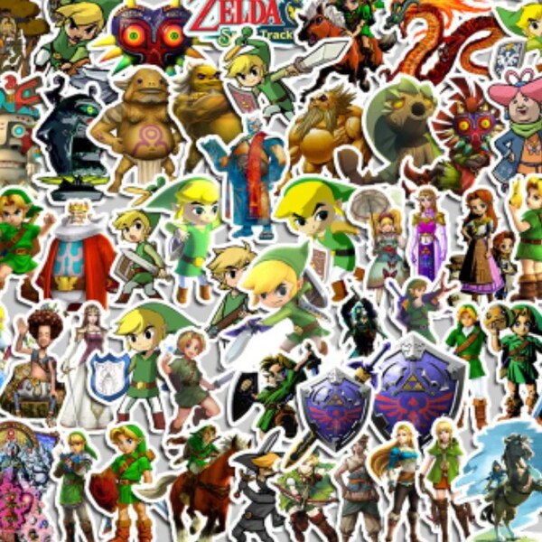 Zelda Stickers - Etsy UK