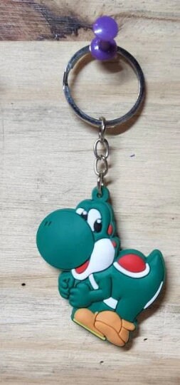 Mario Brothers Keychains Cartoon Cute Kids Fun 90s Keyrings Super Mario ...