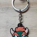 Mario Brothers Keychains Cartoon Cute Kids Fun 90s Keyrings Super Mario ...