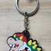Mario Brothers Keychains Cartoon Cute Kids Fun 90s Keyrings Super Mario ...