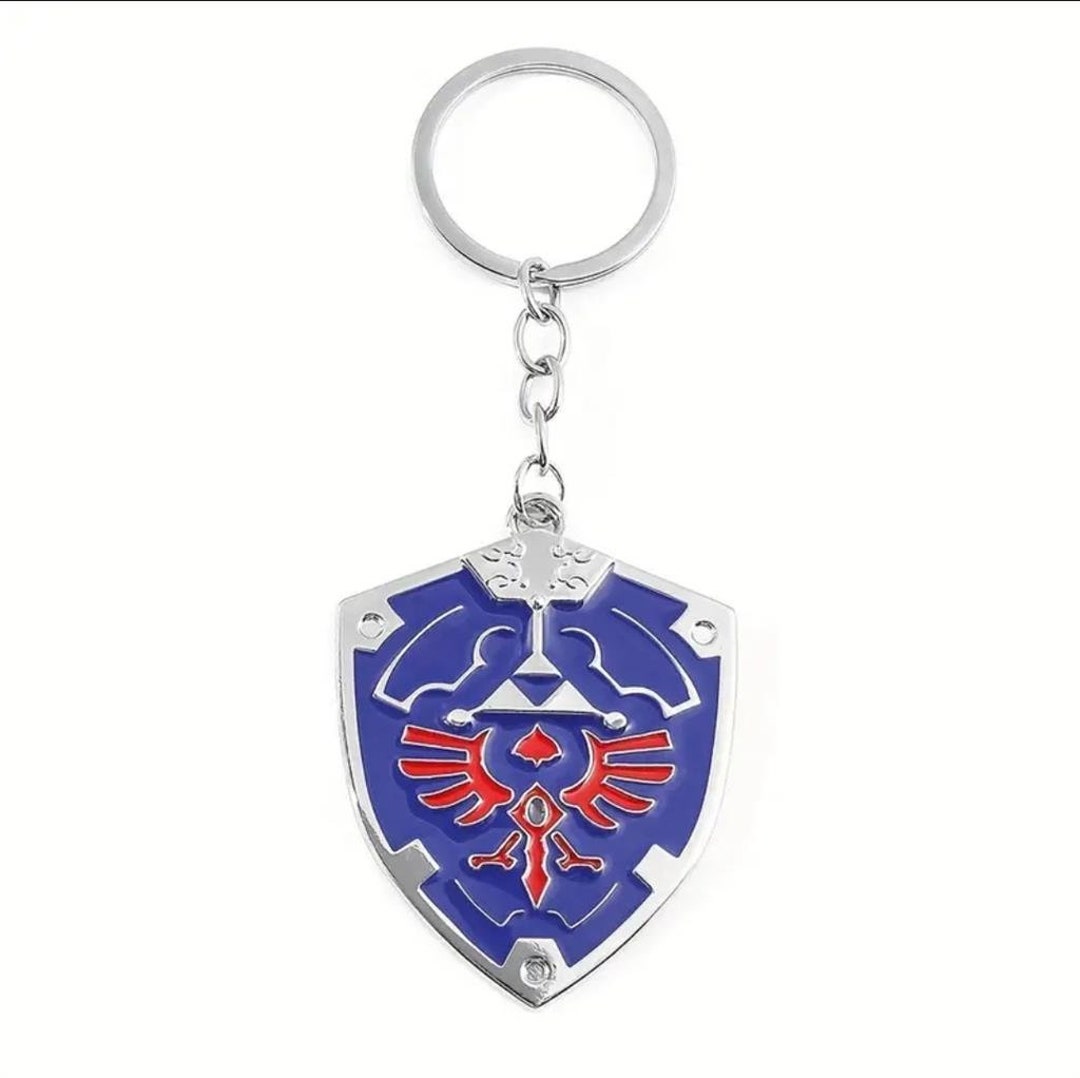 Zelda Shield Keyrings / Keychains Sci-fi Cute Kids Fun 90s Sci-fi ...