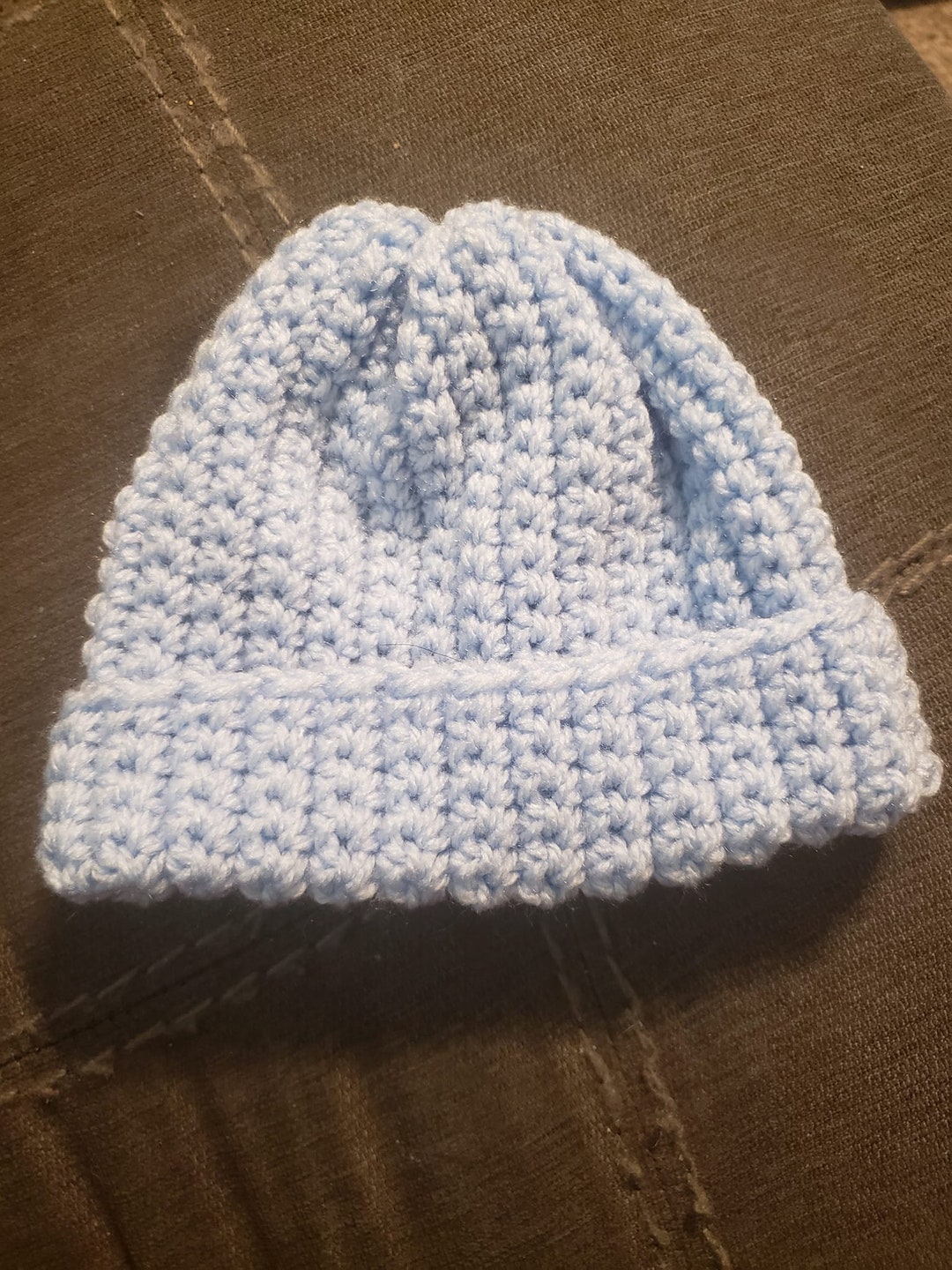 Baby Blue Crochet Baby Hat, Crochet Baby Beanie, Baby Hat, Baby Beanie ...
