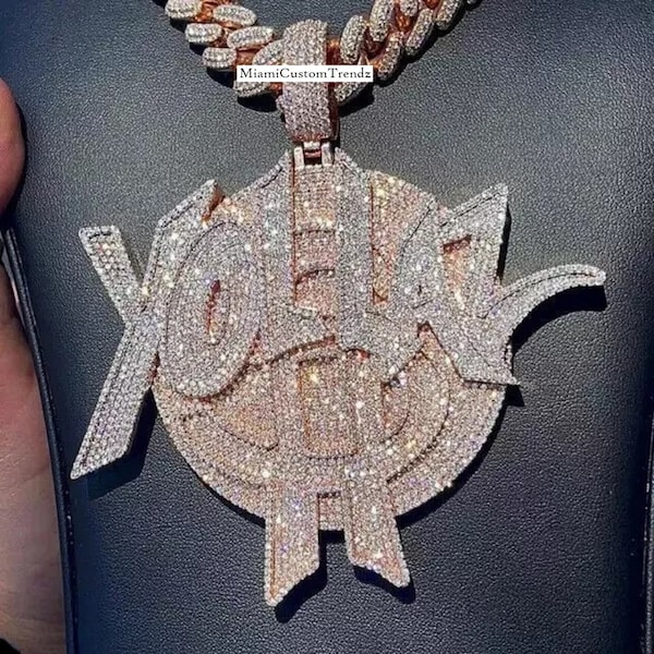 Custom Iced Out Pendants - Etsy