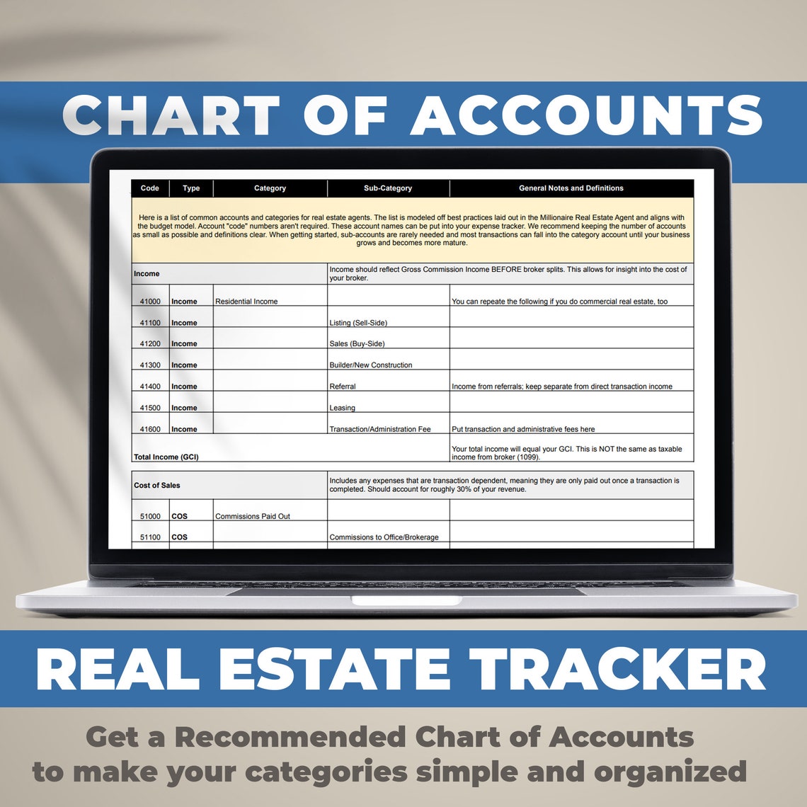 Real Estate Expense Tracker | Real Estate Income and Expense Tracker ...
