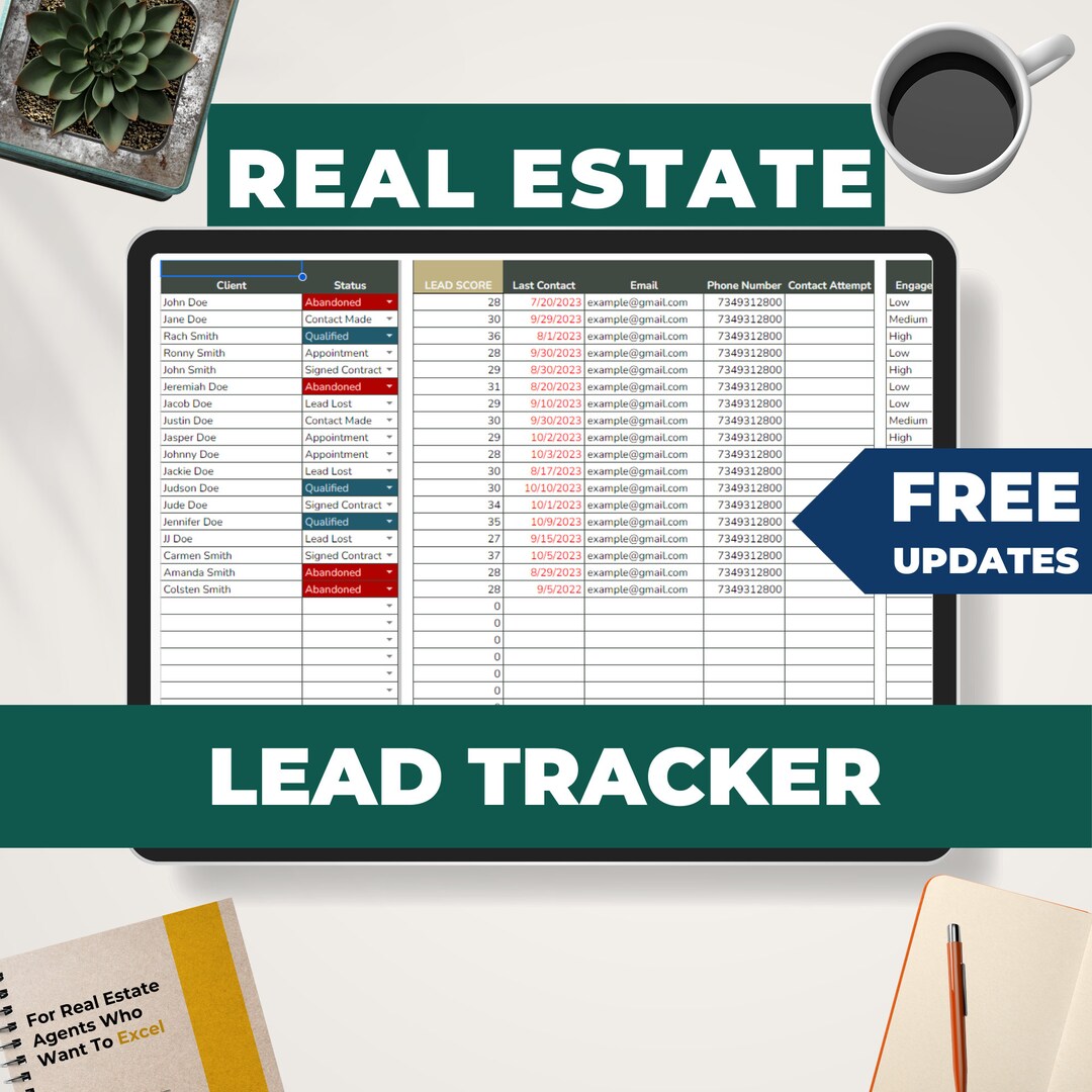 Real Estate Lead Tracker | Real Estate Agent Lead Generation ...