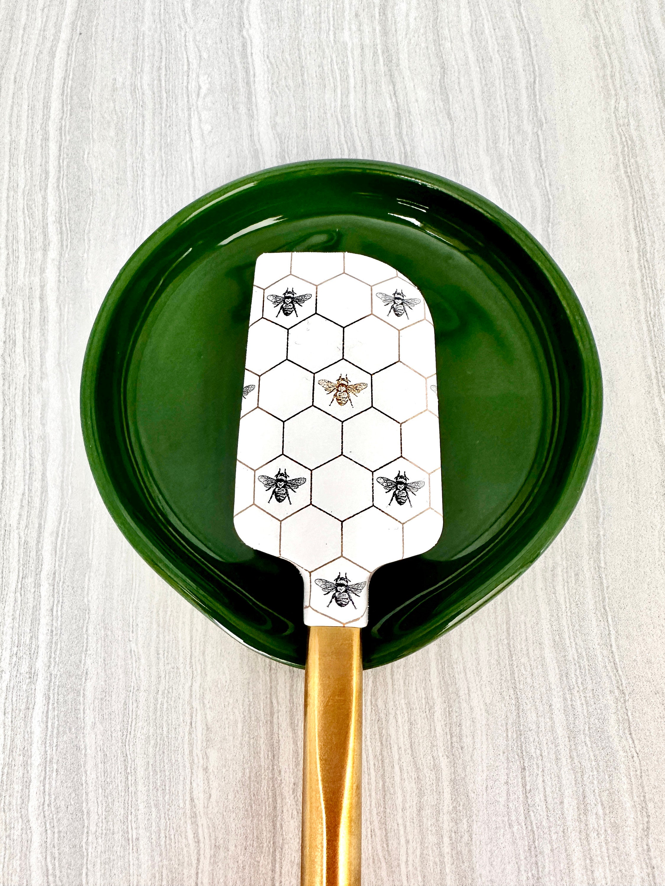 Basil Green Spoon Rest Handmade Pottery Handmade Pottery Pottery Spoon ...