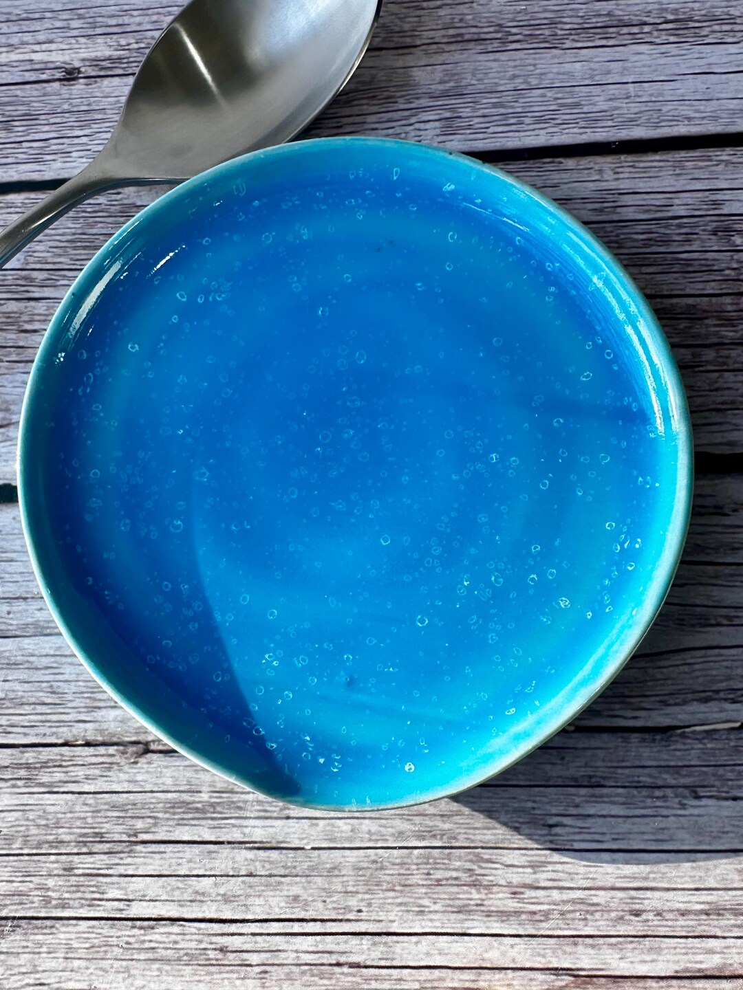 Sky Blue Spoon Rest Ceramic Gift Pottery Handmade Pottery Pottery Spoon ...