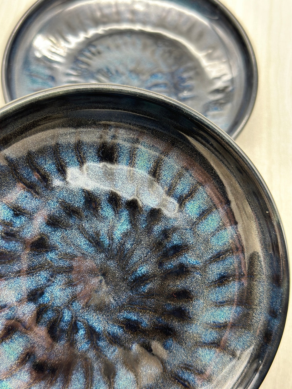 Nautilus Shell Inspired Spoon Rest Speckled Pottery Handmade Pottery ...