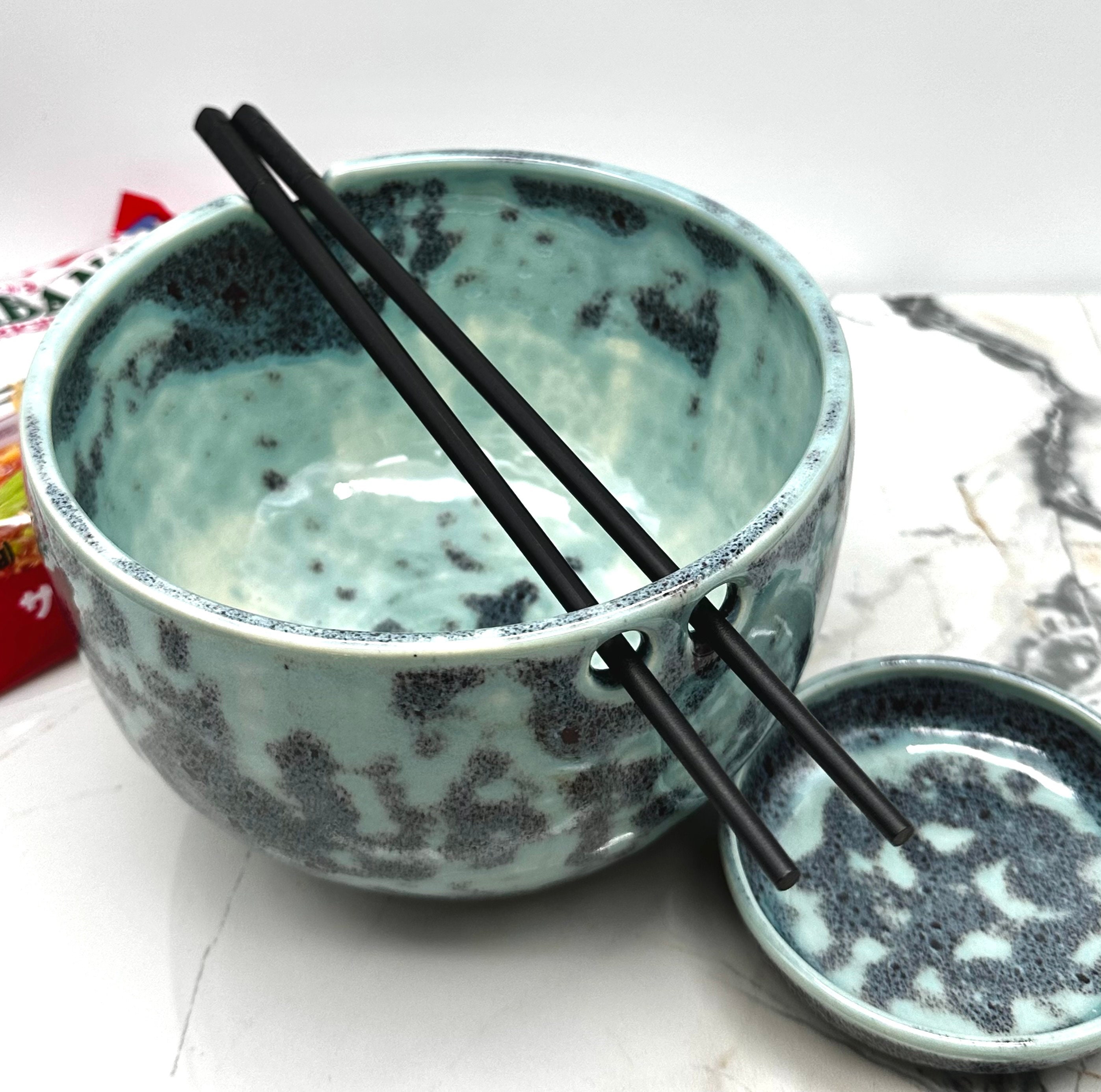 Pho Kit Ramen Kit Handmade Ceramic Noodle Bowl Kit Handmade Ramen Bowl ...
