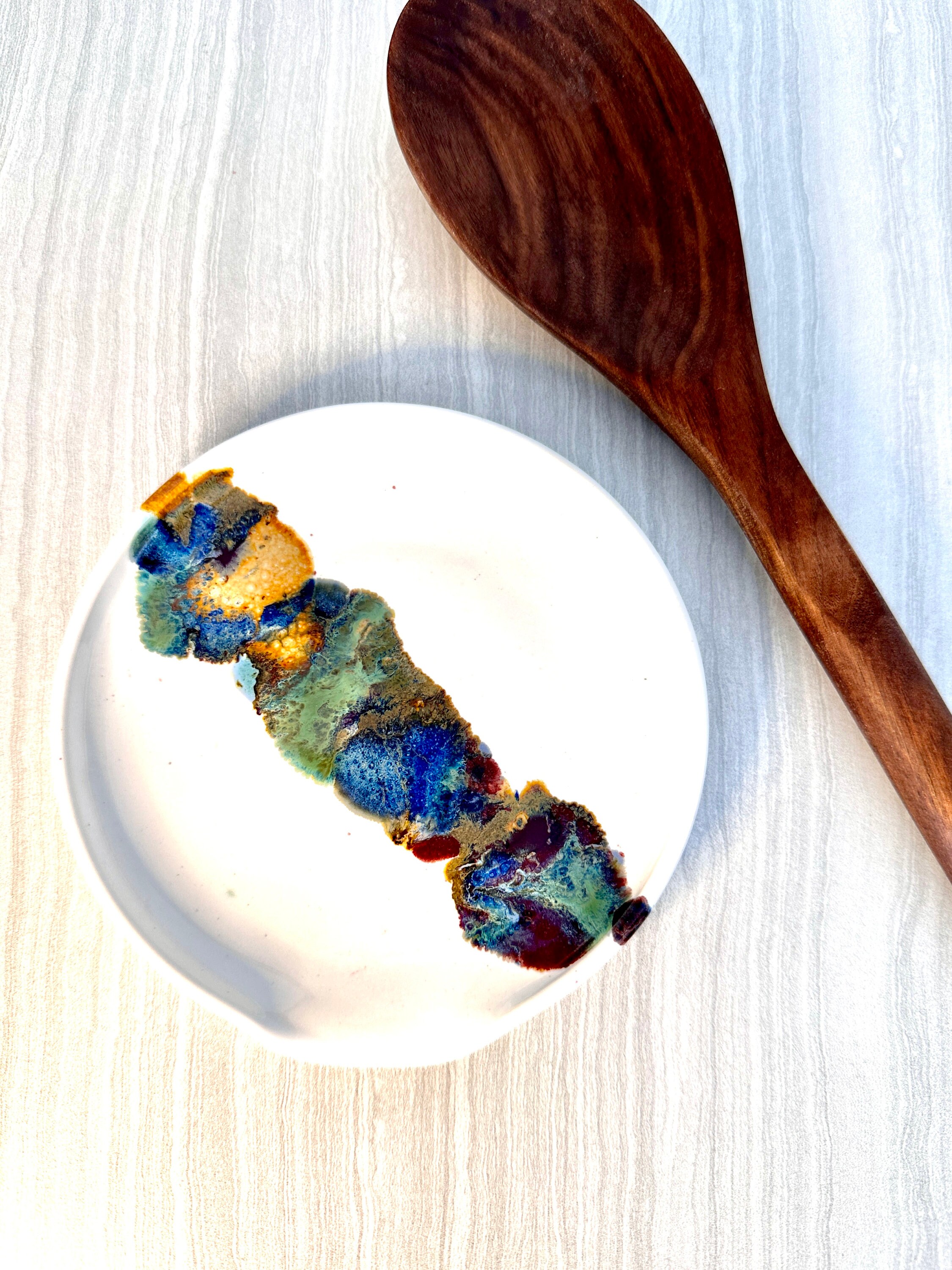 Confetti Splash Spoon Rest Handmade Pottery Handmade Pottery Pottery ...