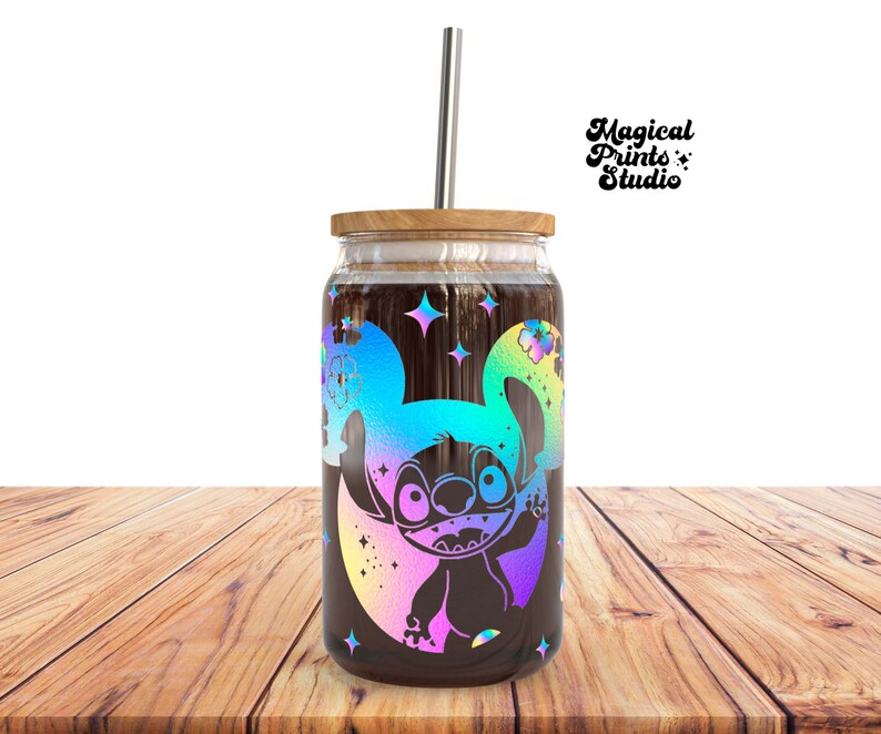 Magical Stitch Libbey Glass 16oz, Mouse Ears Svg Files for Cricut ...