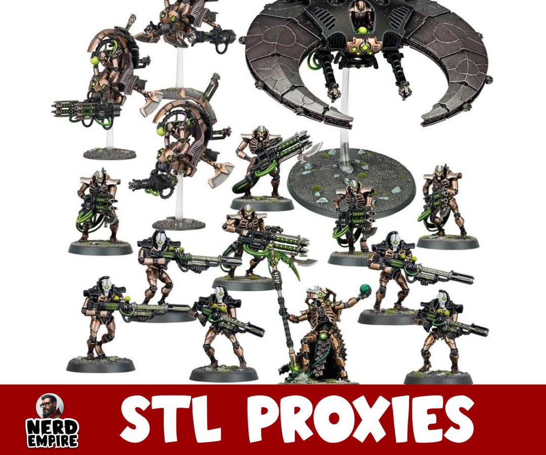 Combat Patrol: Necrons STL 3D Printing Warhammer 40k - Etsy