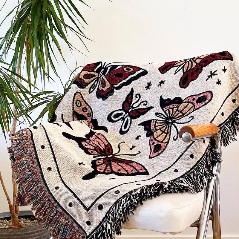 Woven Tapestry Blanket - Etsy