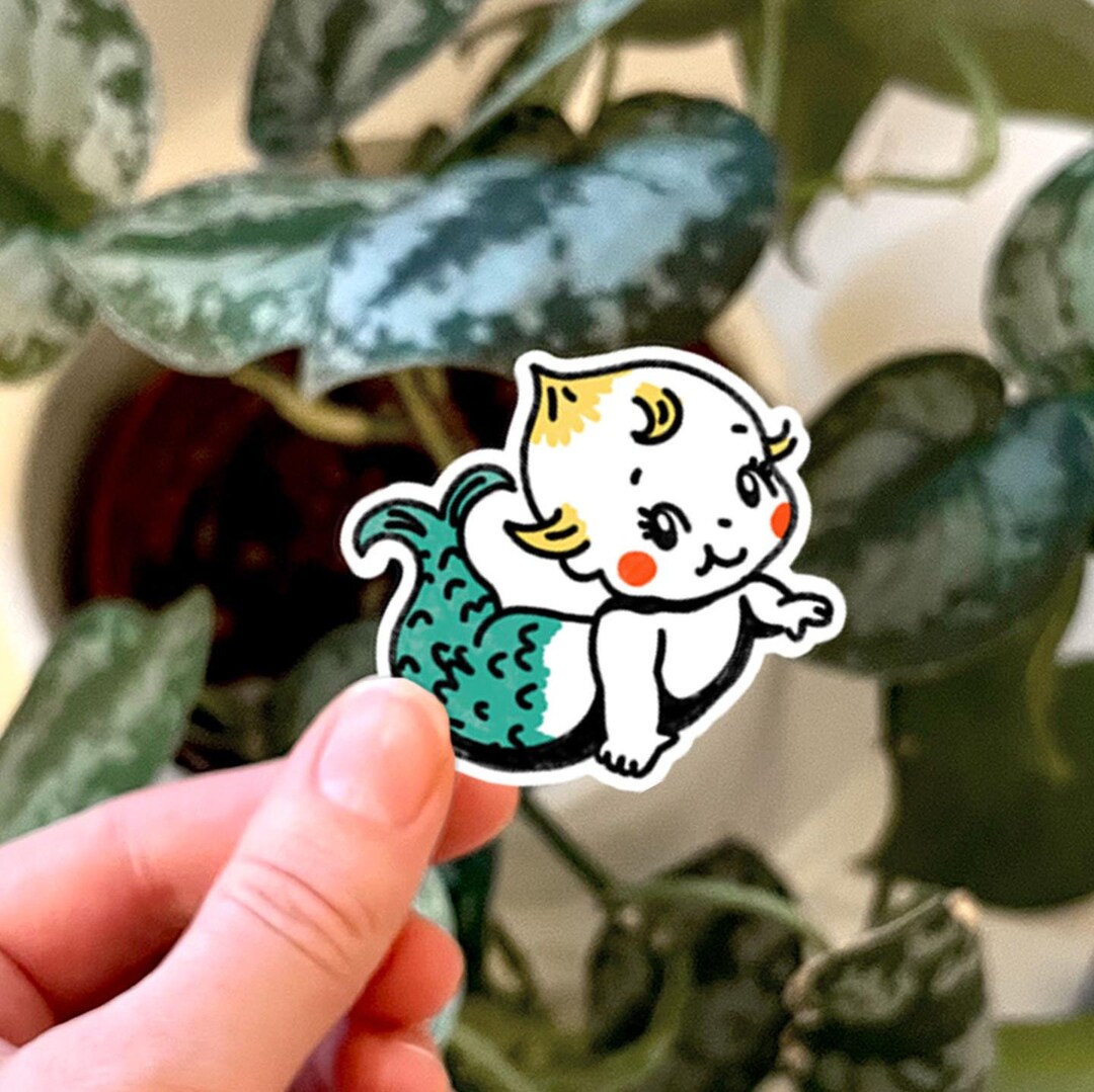 Kewpie Sticker Pack - Devil Sticker Strawberry Sticker Mushroom Sticker ...