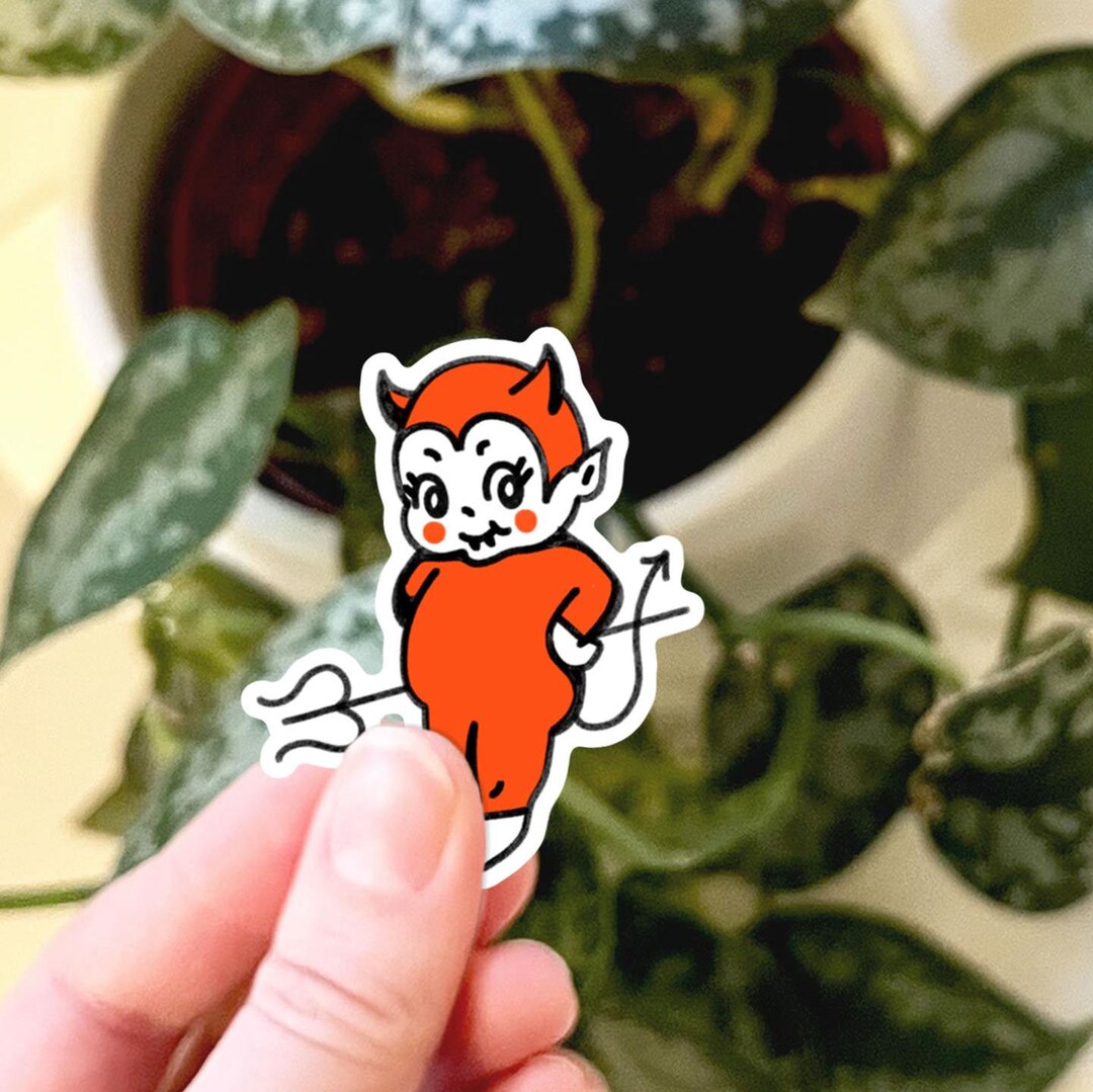 Halloween Kewpie Sticker Pack Devil Sticker Pumpkin Sticker Halloween ...