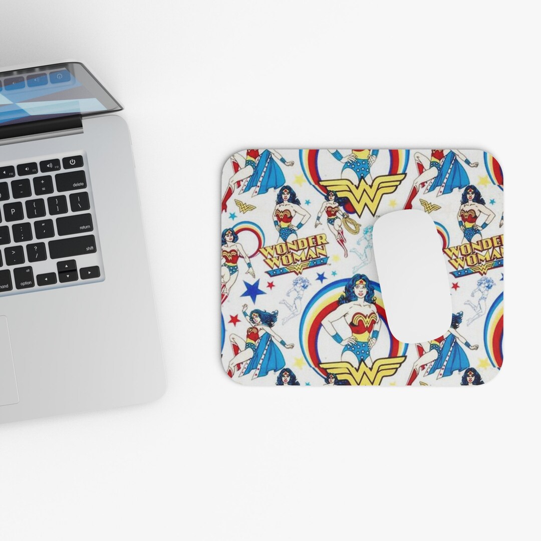 Wonder Woman Mouse Pad rectangle - Etsy