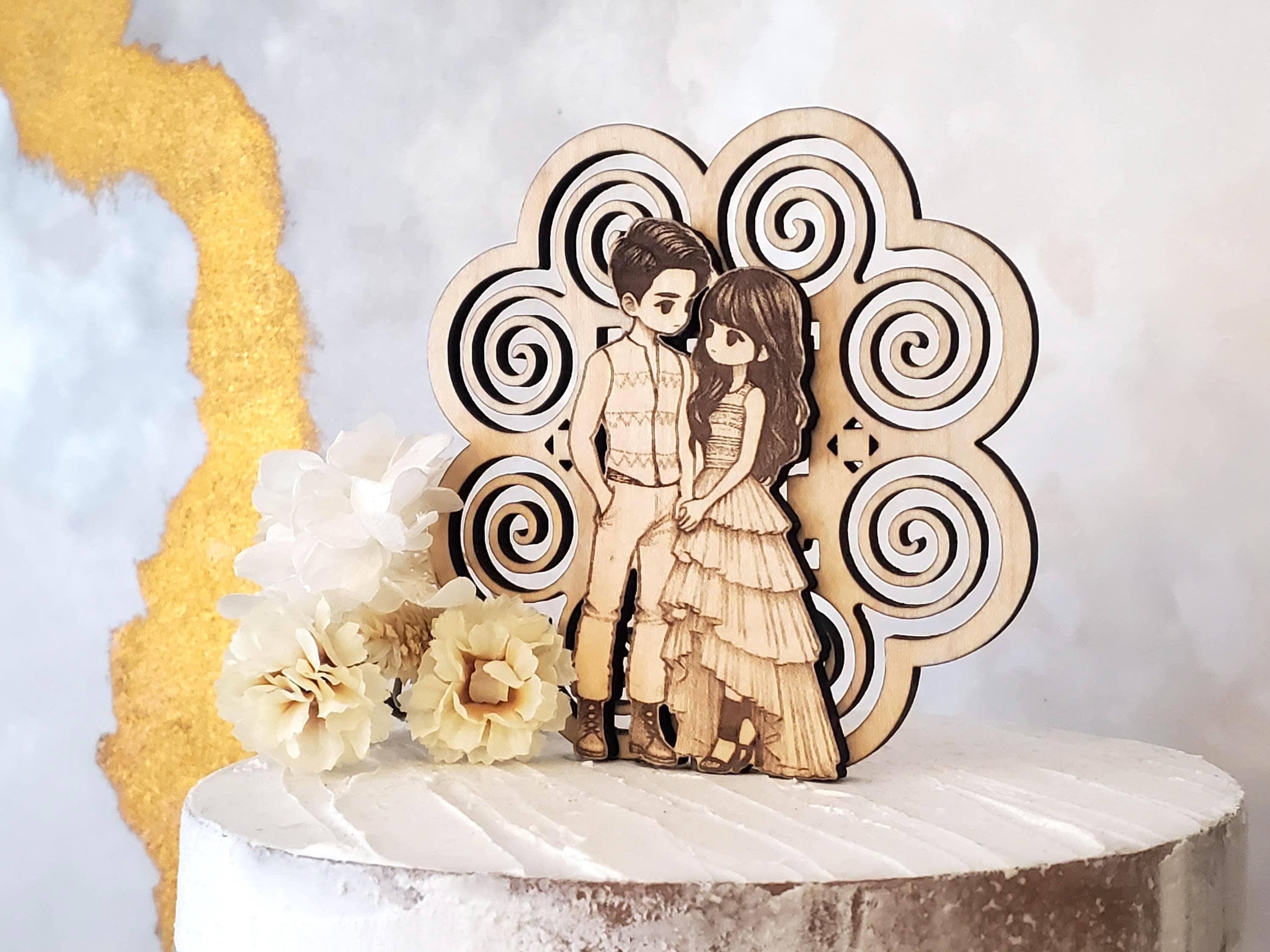 Handmade Hmong Wedding Cake Topper - Etsy