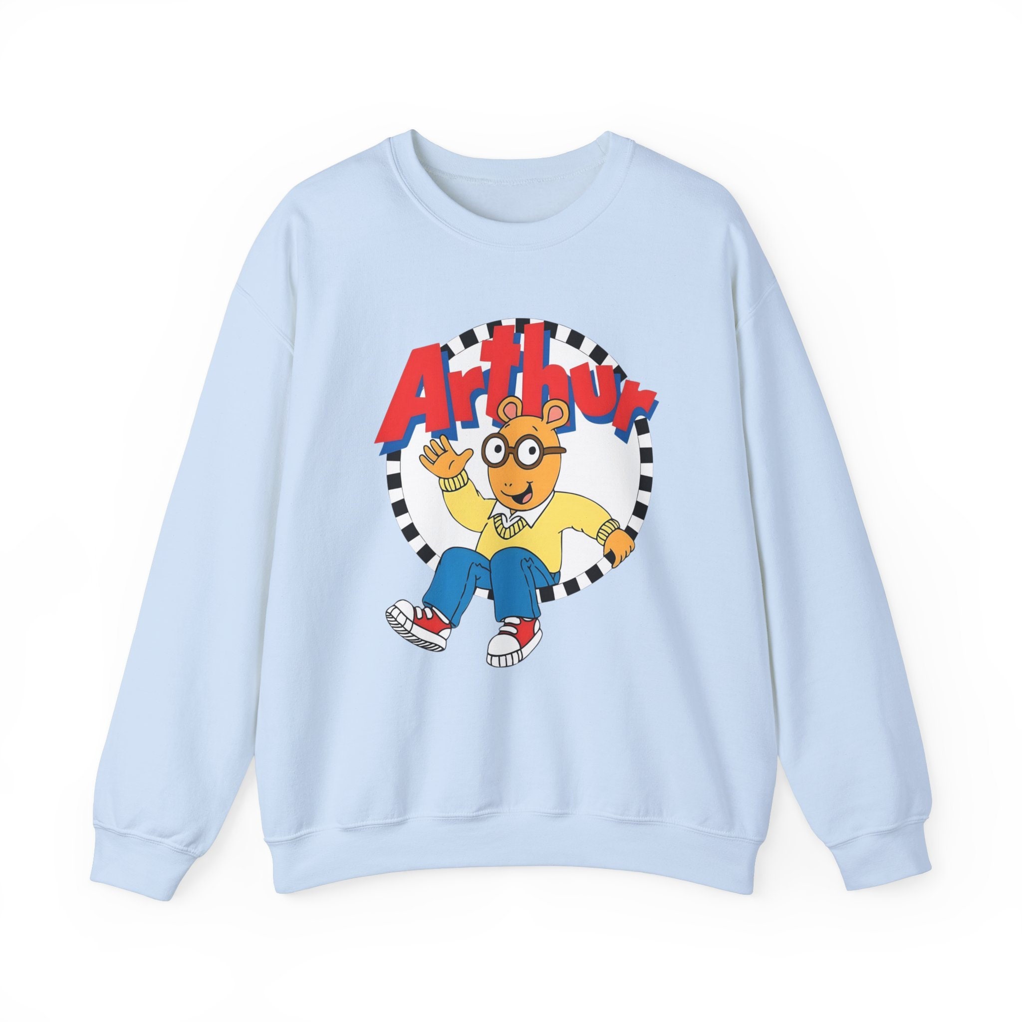 Arthur Crewneck Arthur TV Show Nostalgia Crewneck PBS Kids Tv Show - Etsy