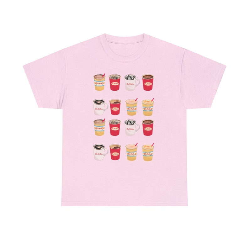 Tim Hortons Tee Classic Canadian Coffee Tee Retro Coffee Shop Shirt ...