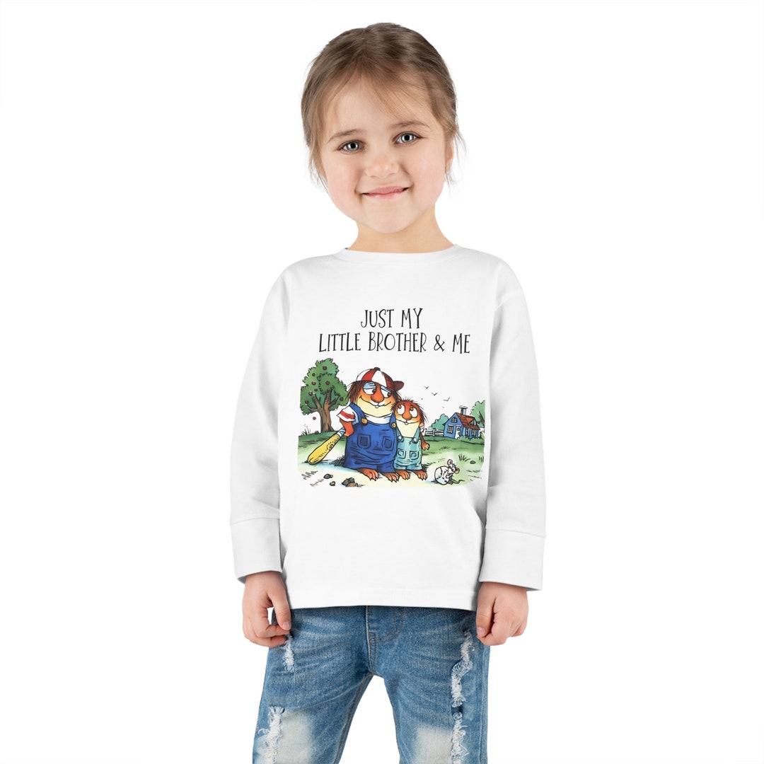 Just My Little Brother & Me T-shirt Sibling Matching Tee Family Bond ...