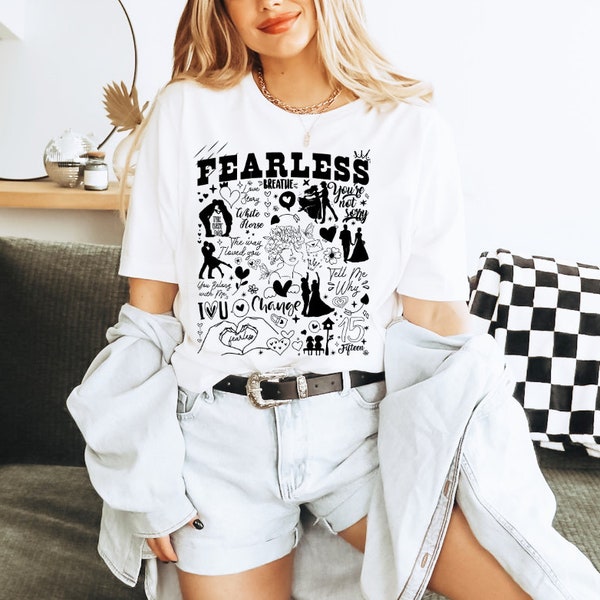 Fearless Track List - Etsy