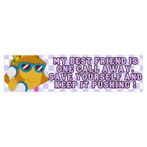 Arthur Bumper Sticker| Arthur Cartoon | Nostalgia | Funny Bumper ...