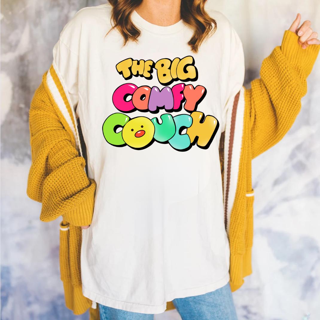 Big Comfy Couch Nostalgia Shirt | Comfort Colours | Retro TV Show Fan ...