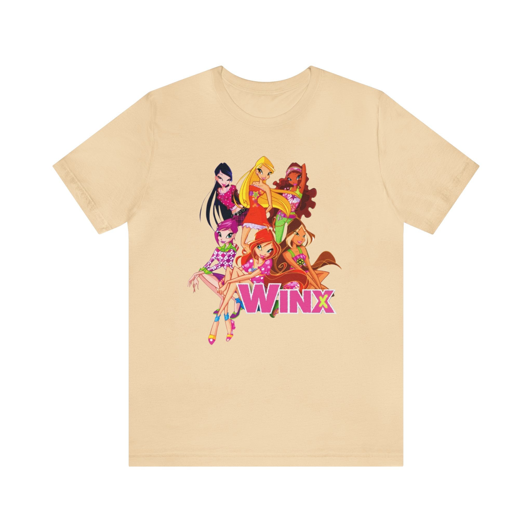 Winx Club Nostalgic Tee Vintage Cartoon T-shirt for Fans Retro Cartoon Graphic Shirt - Etsy