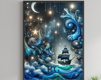 Pirate Ship Porthole Camper RV Motor Home Mural Vinyl Graphic Decal ...