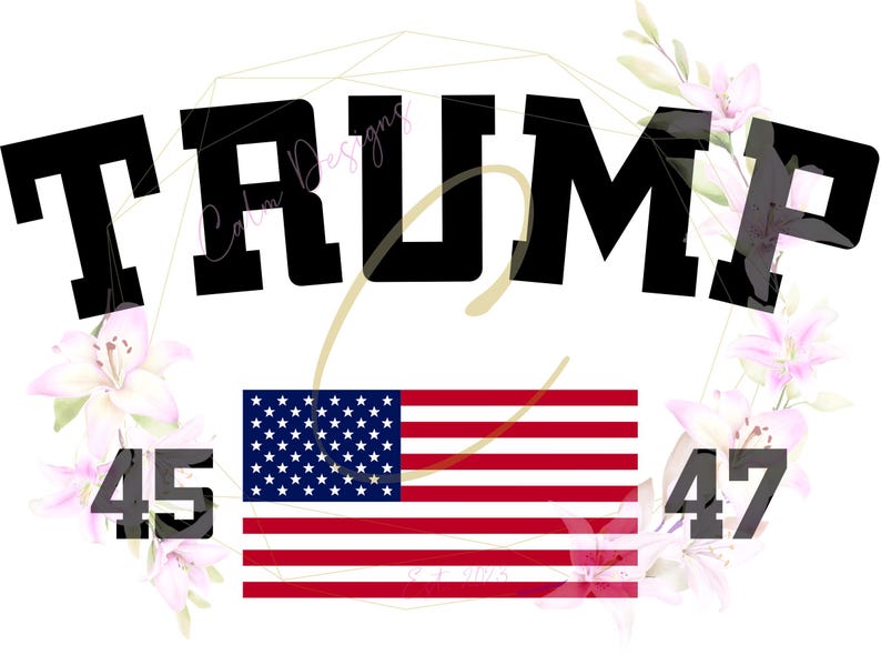 Trump 45 & 47 - Etsy