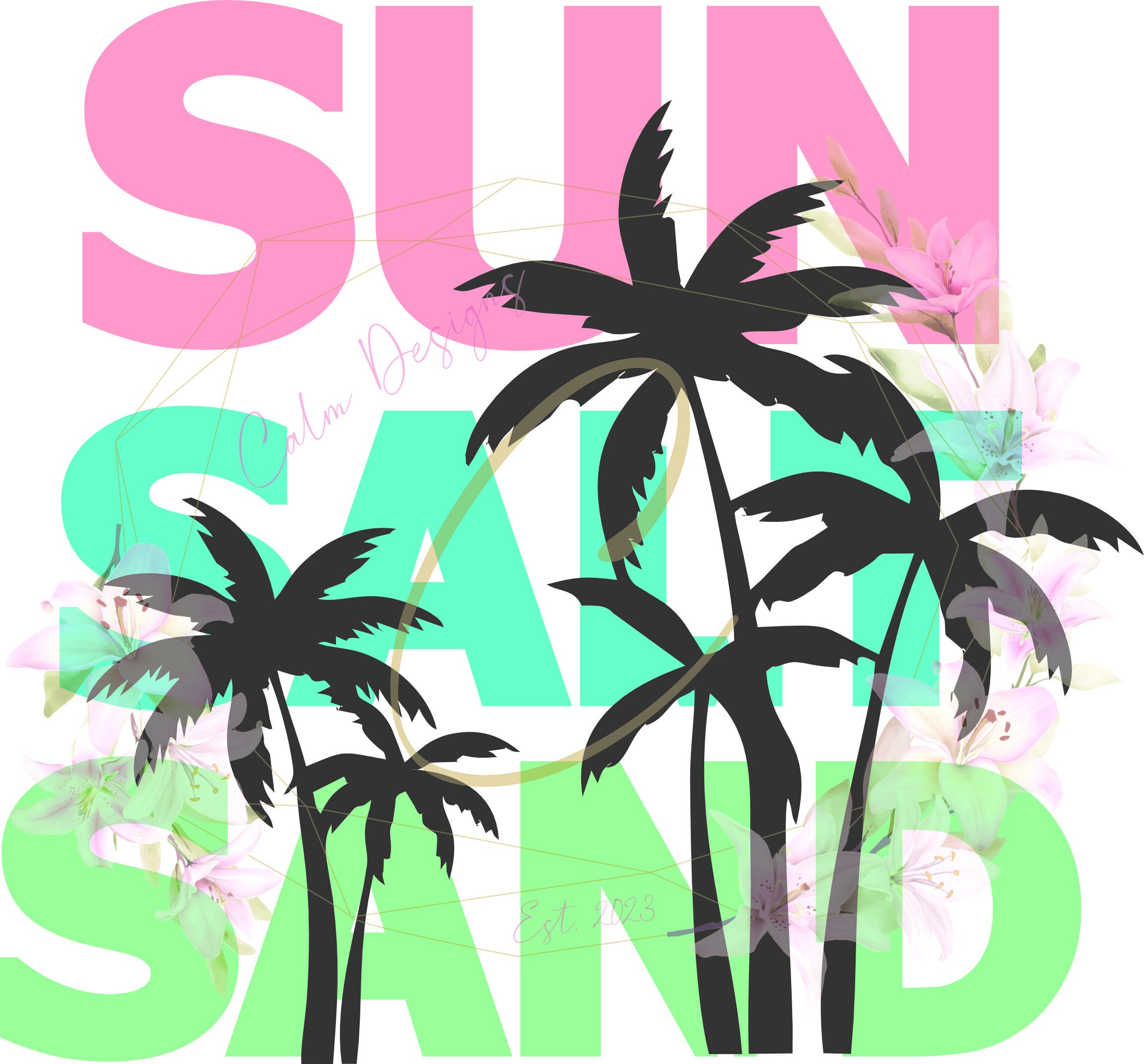 Sun Salt Sand SVG - Etsy