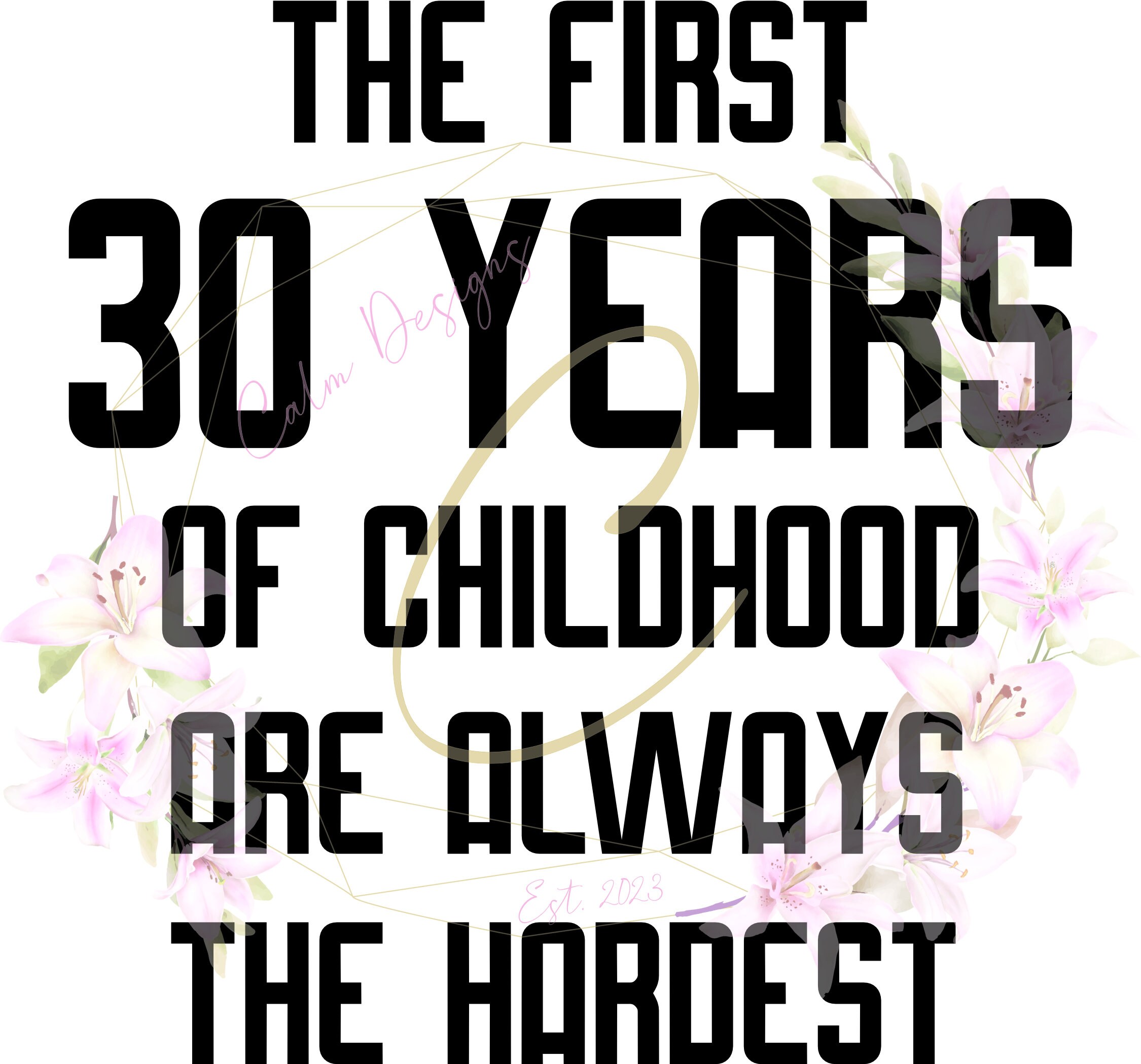 First 30 Years of Childhood SVG - Etsy