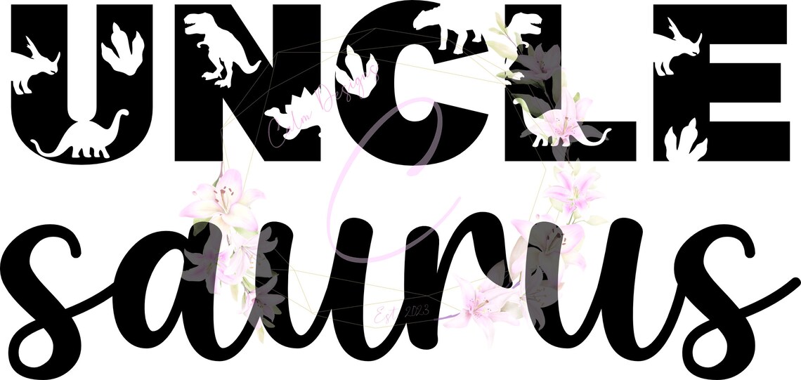 Uncle Saurus SVG - Etsy