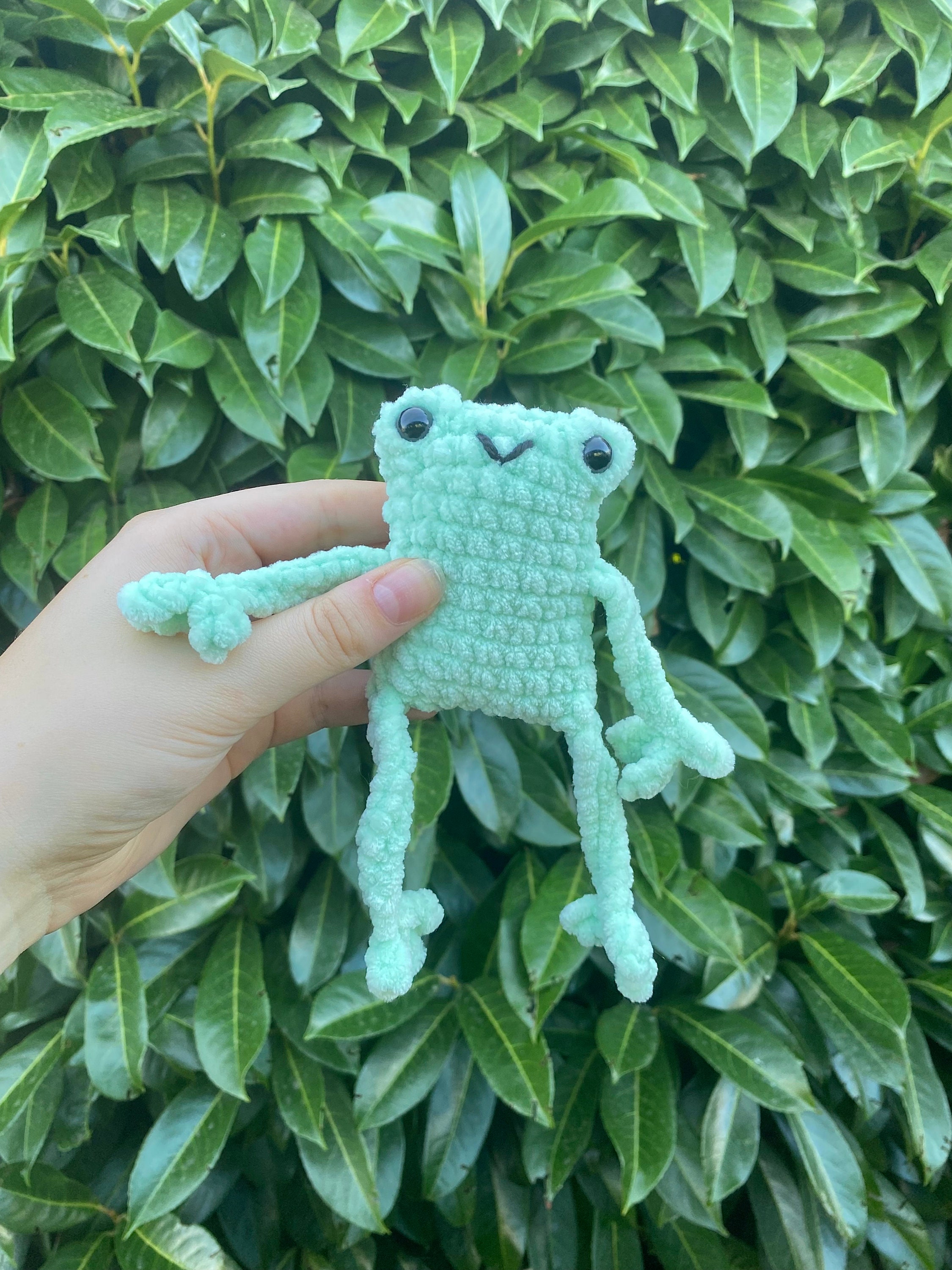 Long Legged Frog Plush, Leggy Frog, Leggy Frog Crochet, Leggy Froggy ...