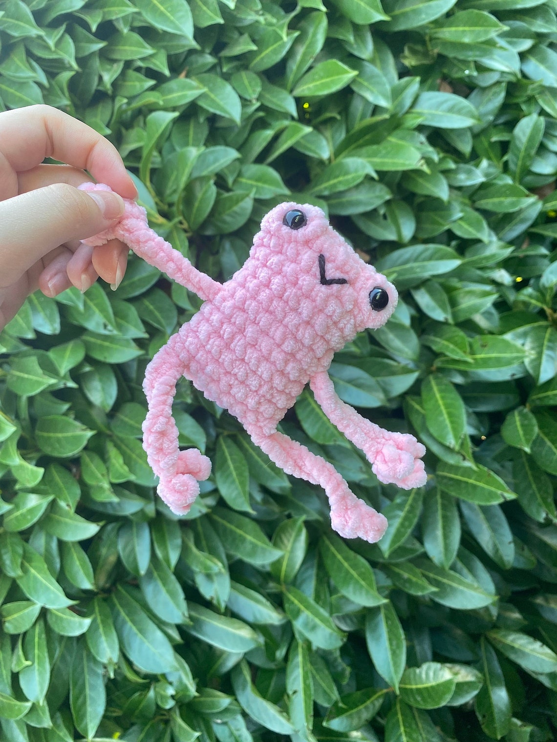 Long Legged Frog Plush, Leggy Frog, Leggy Frog Crochet, Leggy Froggy ...