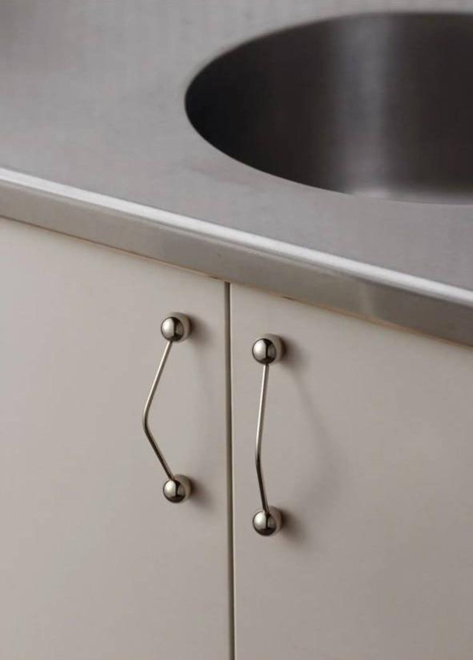 Modern Unusually Shaped Cabinet Handles Kitchen Knob Pull Wardrobe ...