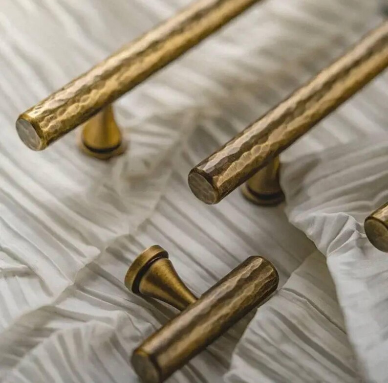 Modern Metal Long Door Handles Large Metal Bar Pulls Knobs Modern ...