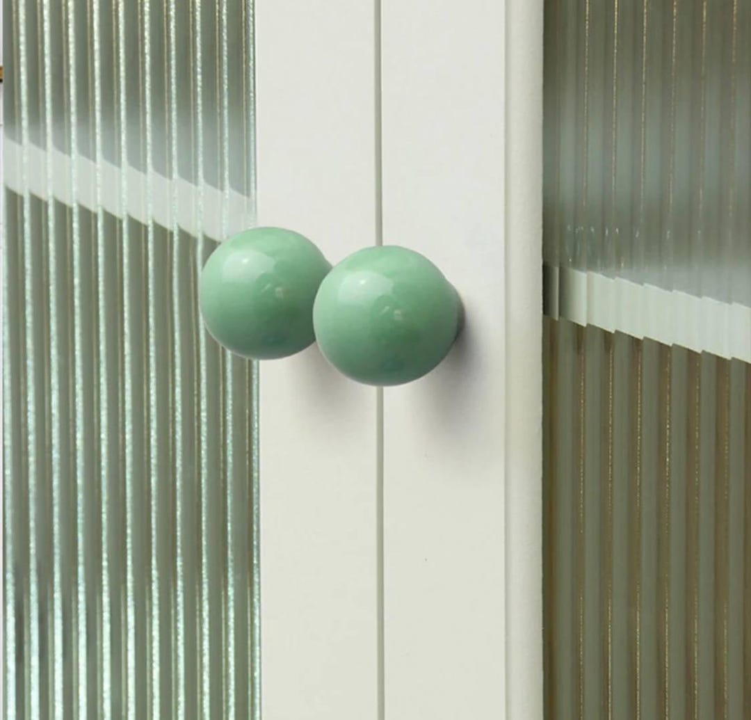 Ceramic Small Cabinet Handles Drawer Pull Knob Dresser Drawer Pull ...