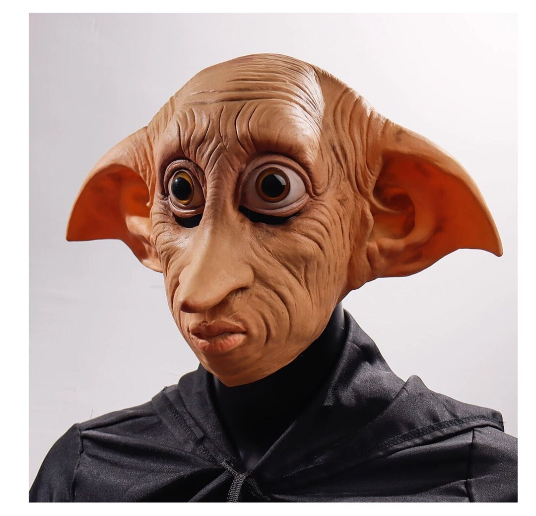 Dobby Mask Elfin Cosplay Latex Costume Halloween - Etsy